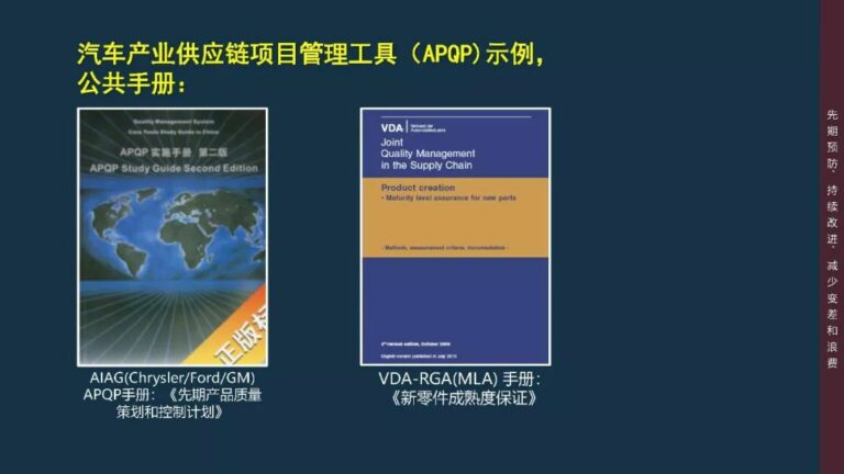 APQP与VDA-RGA（MLA）的关系与区别 - 汽车质量管理笔记